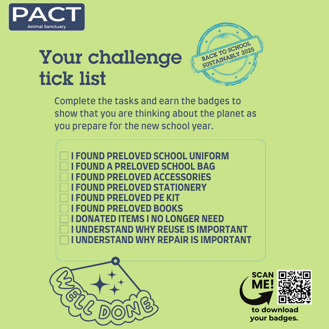 PACT - Back to school sustainably 2025